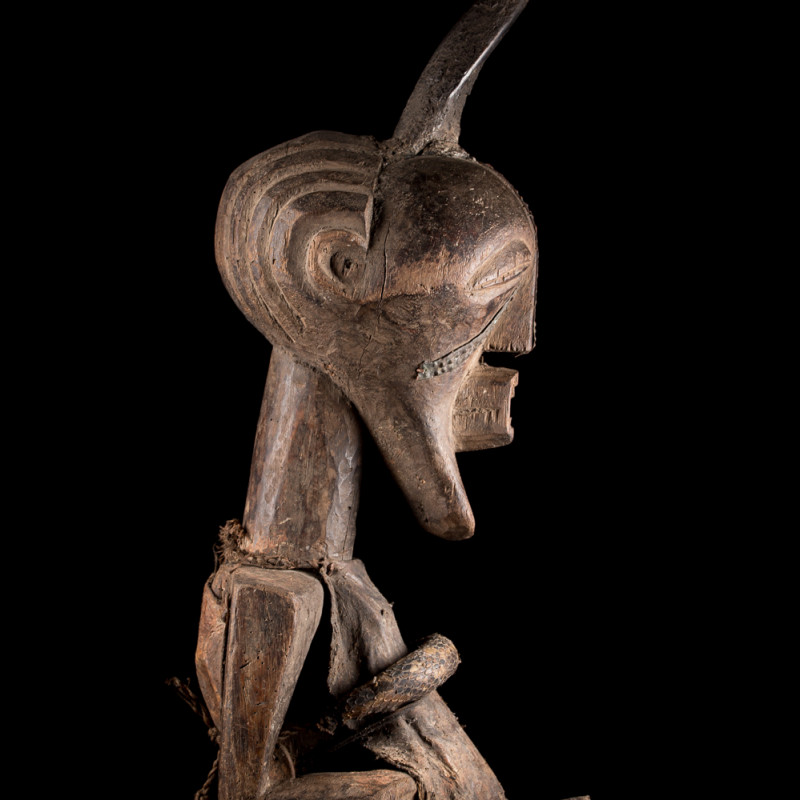 Large Songye Nkishi power figure - African Art Heritage Gallery