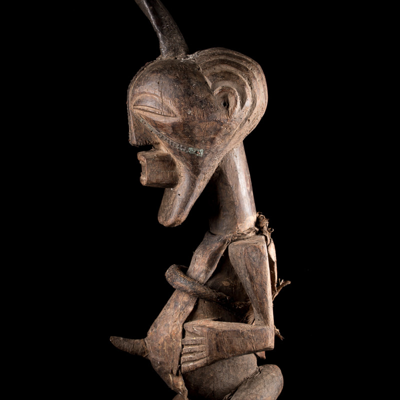 Large Songye Nkishi power figure - African Art Heritage Gallery