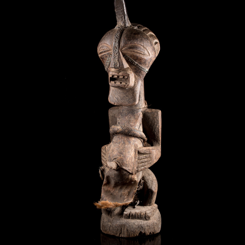 Large Songye Nkishi power figure - African Art Heritage Gallery