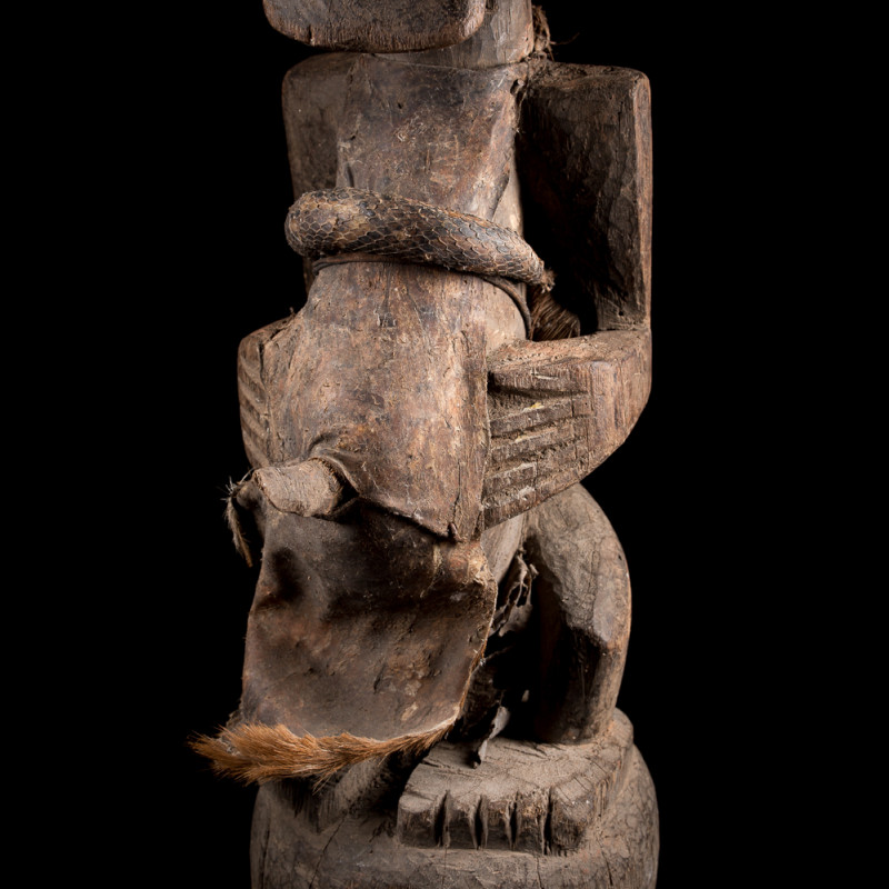 Large Songye Nkishi power figure - African Art Heritage Gallery