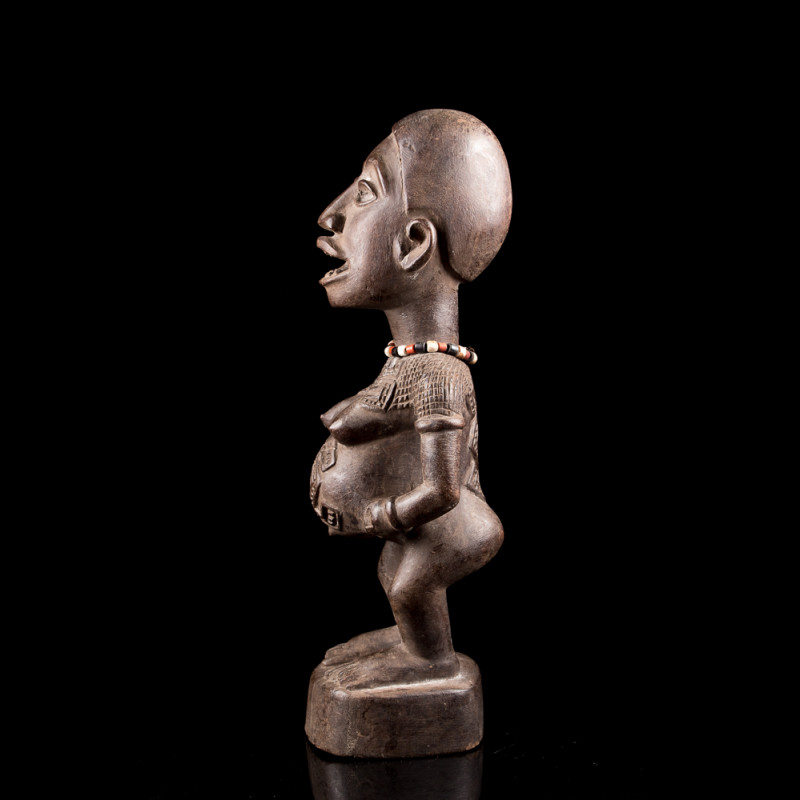 Maternity figure Kongo Pfemba - African Tribal Art Gallery