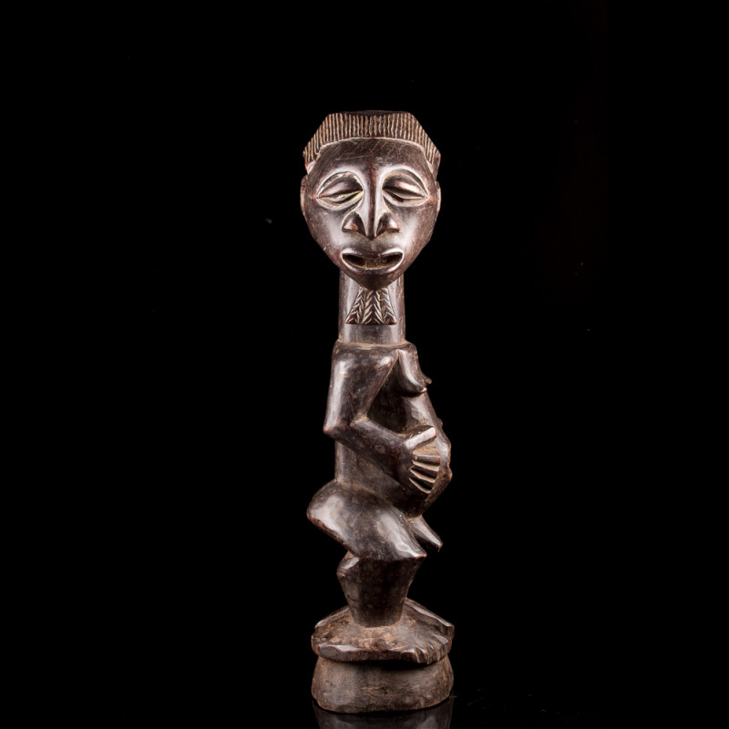 Songye power figure- African art figure from the Lomami in Congo