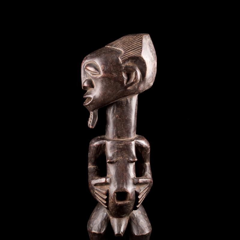 Songye power figure- African art figure from the Lomami in Congo