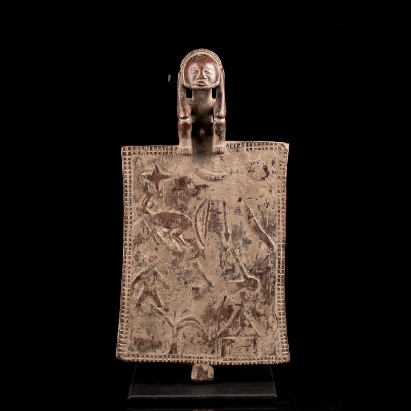 Tablette mémorielle Luba Hemba Lukasa - Art africain royaume Baluba Congo