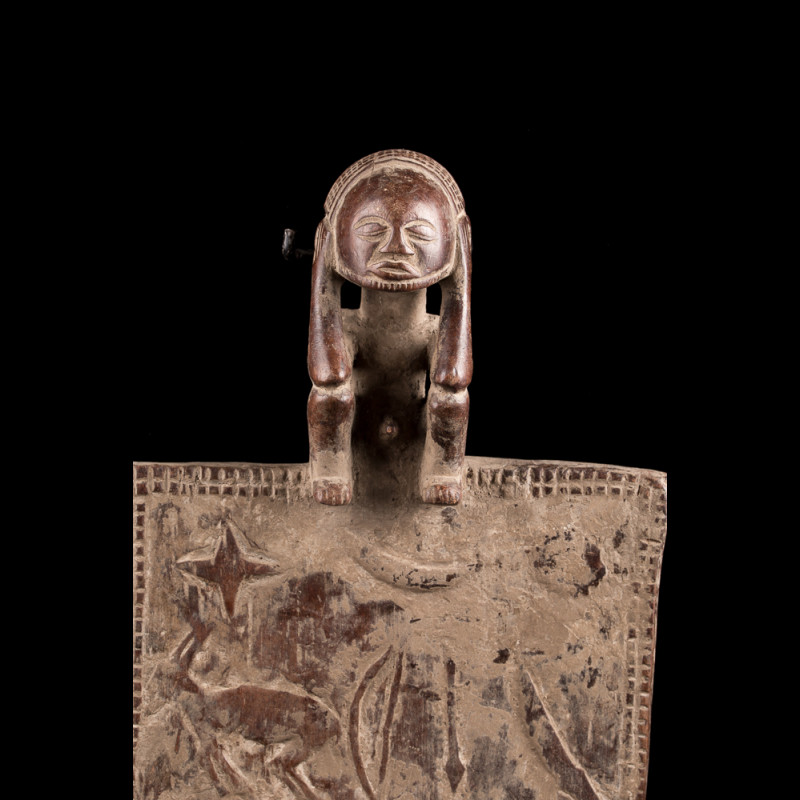 Tablette mémorielle Luba Hemba Lukasa - Art africain royaume Baluba Congo