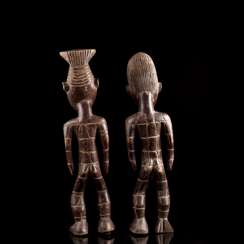 Mangbetu ancestors figures - African figures from Congo Art Gallery