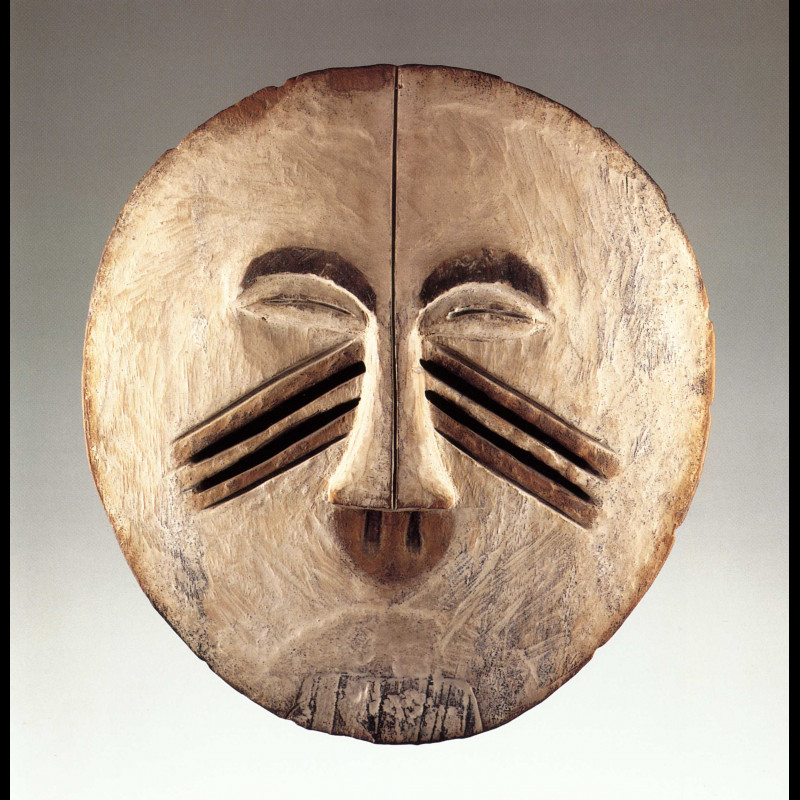 Yela Mbole mask of the Ekanga society - African masks from Congo