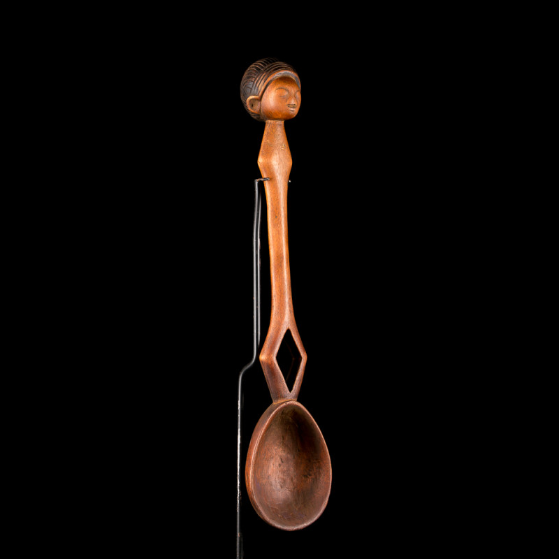 Figurative spoon Luba - African Art Gallery
