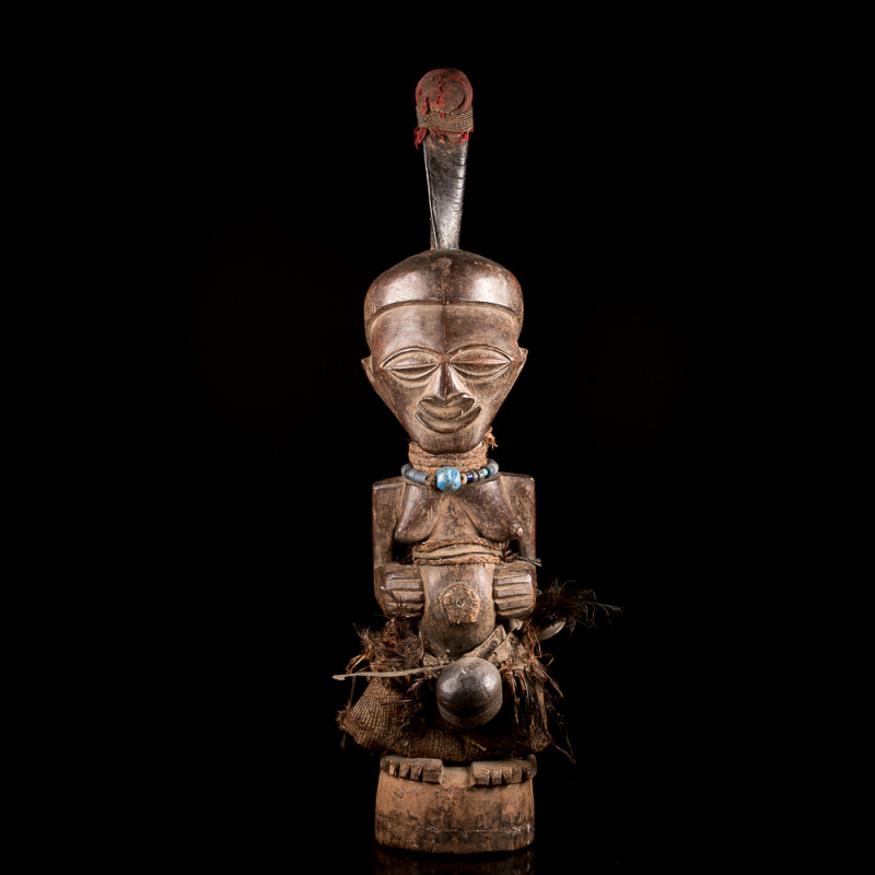 Large Songye Nkishi power figure - African art fetishes from Basongye ...