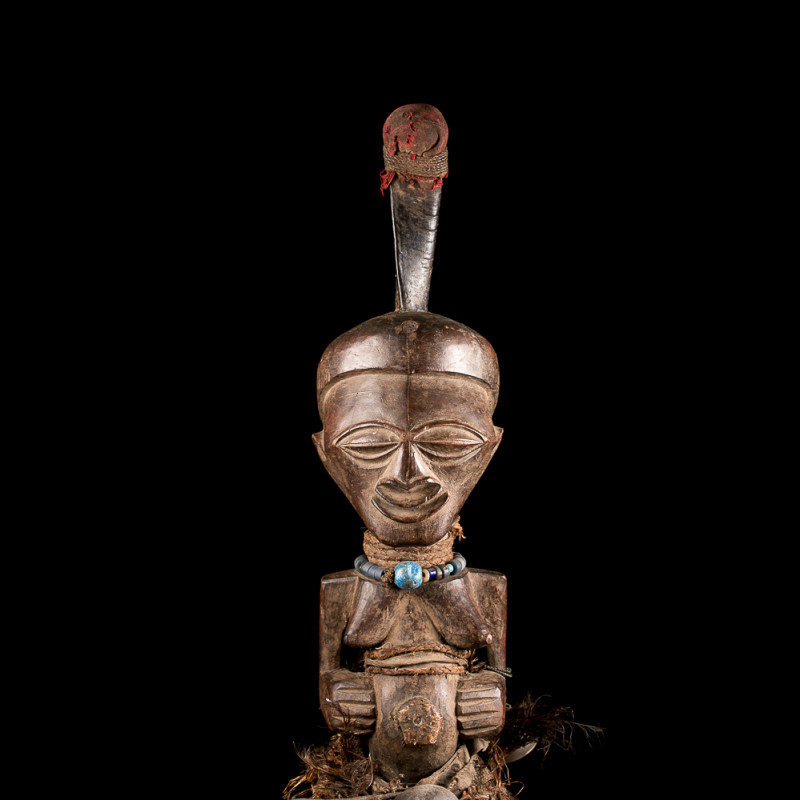 Large Songye Nkishi power figure - African art fetishes from Basongye ...