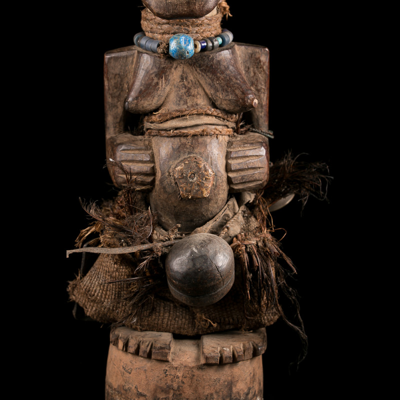 Large Songye Nkishi power figure - African art fetishes from Basongye ...