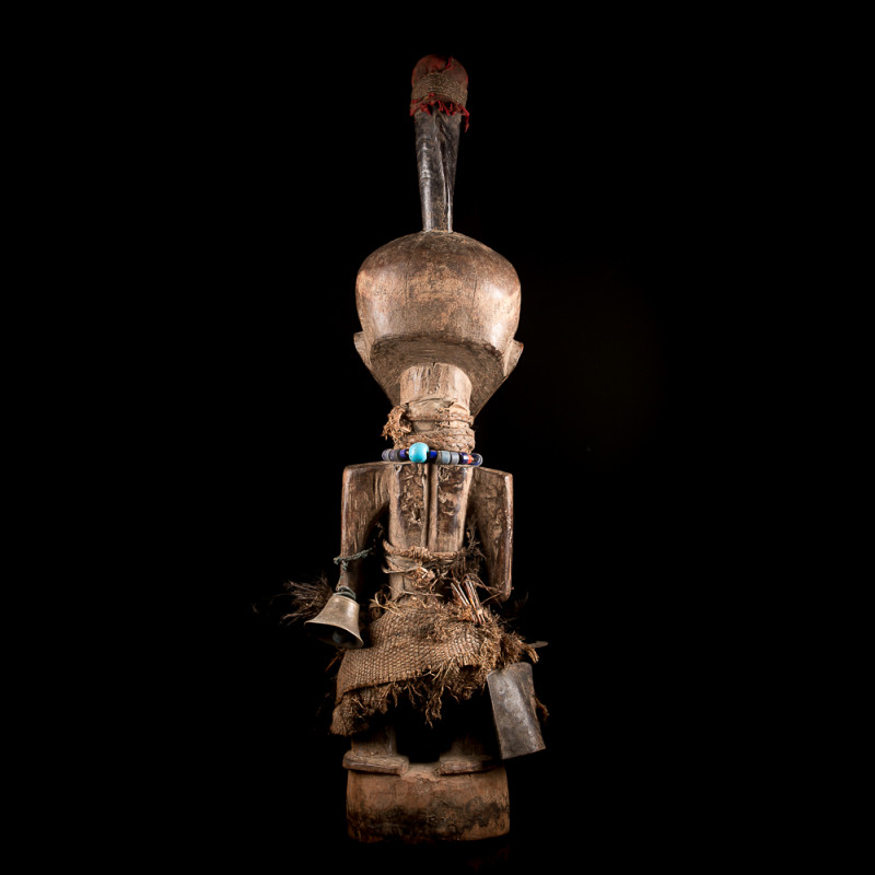 Large Songye Nkishi power figure - African art fetishes from Basongye ...