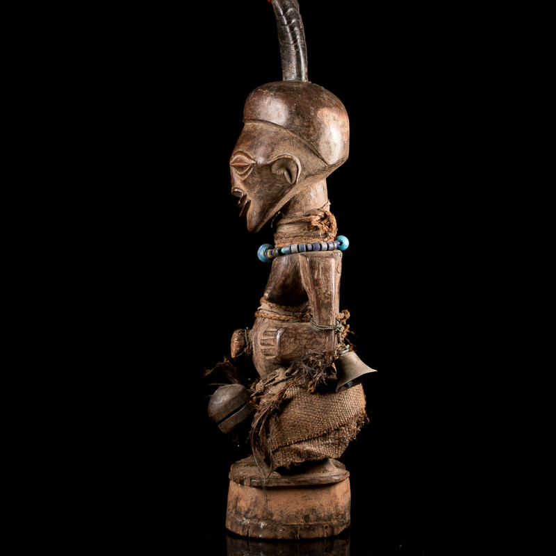 Large Songye Nkishi power figure - African art fetishes from Basongye ...