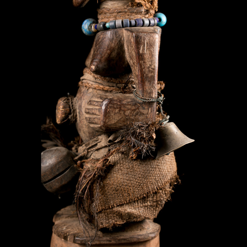 Large Songye Nkishi power figure - African art fetishes from Basongye ...