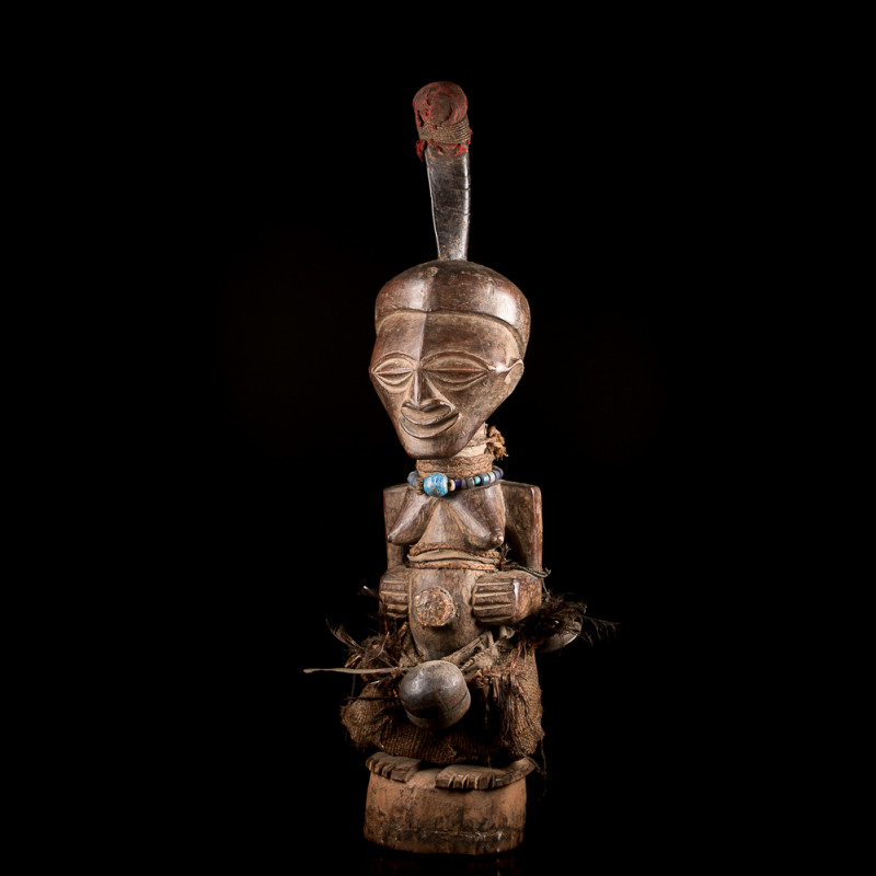 Large Songye Nkishi power figure - African art fetishes from Basongye ...