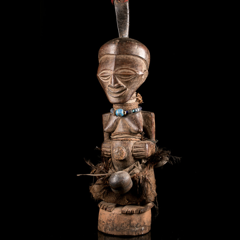 Large Songye Nkishi power figure - African art fetishes from Basongye ...