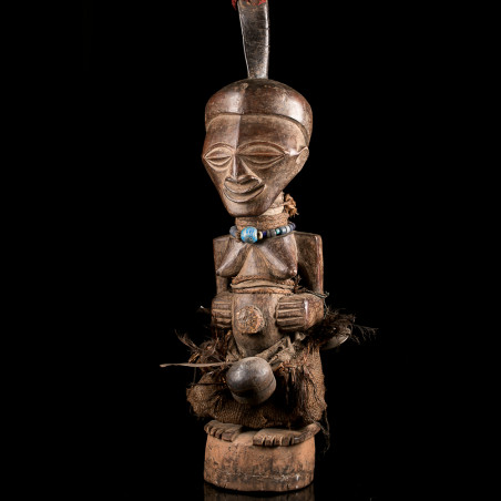 Large Songye Nkishi power figure - African art fetishes from Basongye ...