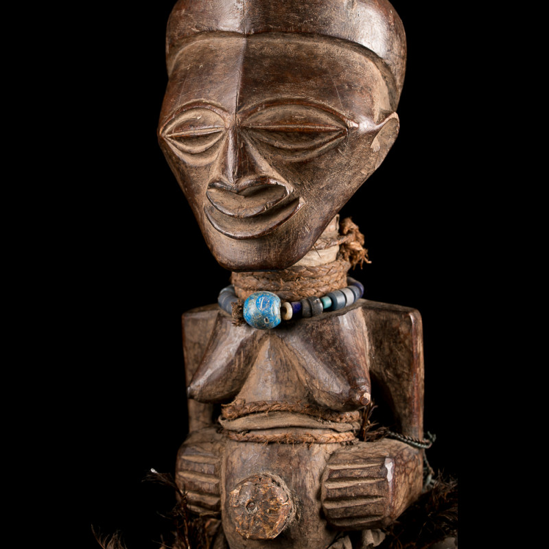 Large Songye Nkishi power figure - African art fetishes from Basongye ...