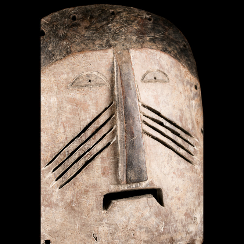 Mbole Yela mask - African Art masks from D. R. Congo