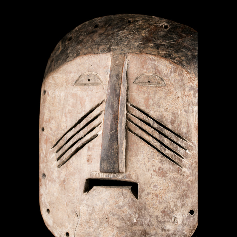 Mbole Yela mask - African Art masks from D. R. Congo