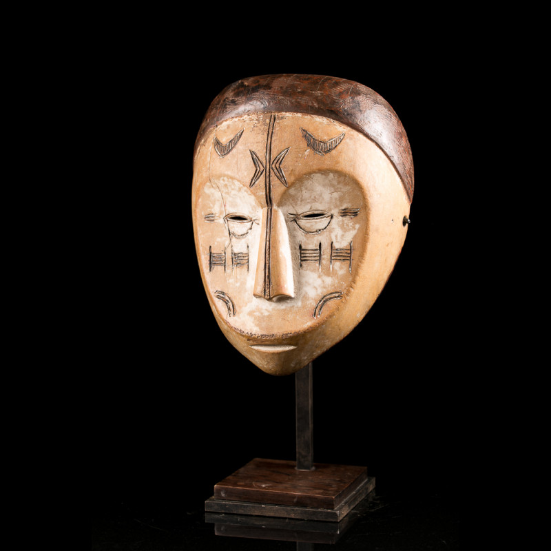 Fang Ngil mask - African art masks from Pangwe Gabon
