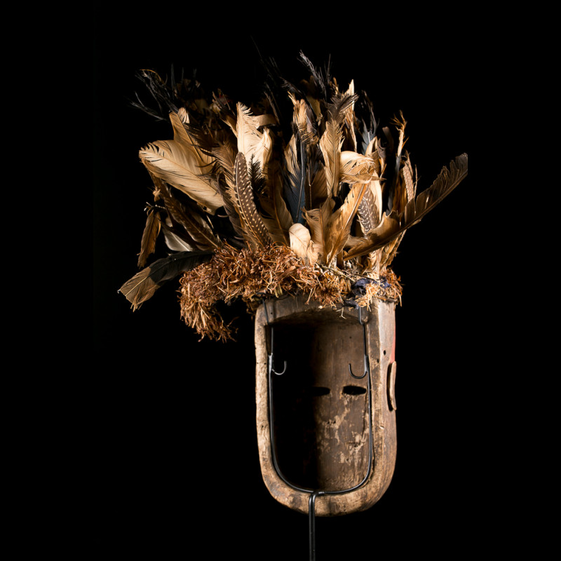 Zande mask of Mani - African art masks from from Ubangi area in Congo