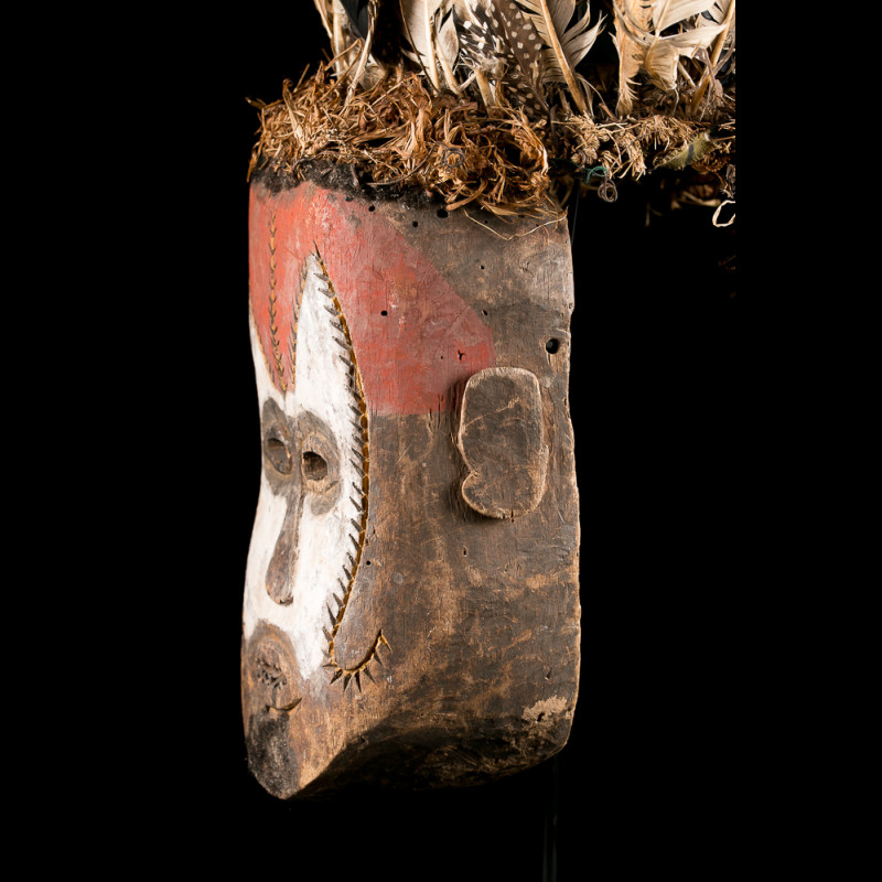 Zande mask of Mani - African art masks from from Ubangi area in Congo
