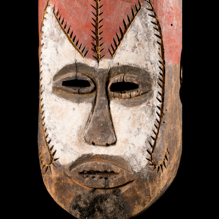 Zande mask of Mani - African art masks from from Ubangi area in Congo