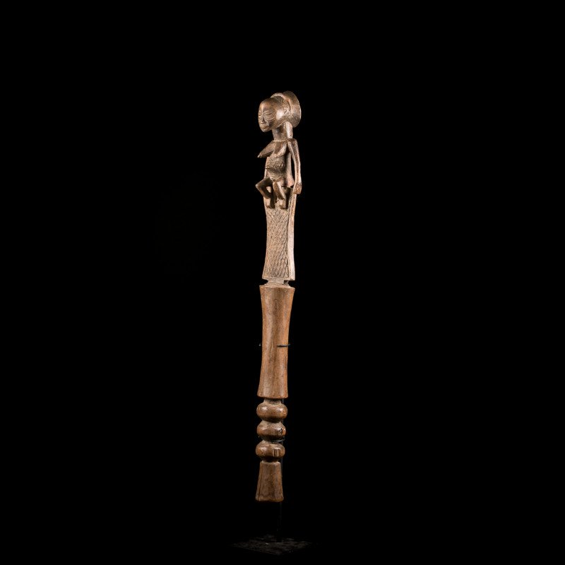 Luba Kibango scepter - Authentic african art from the Congo