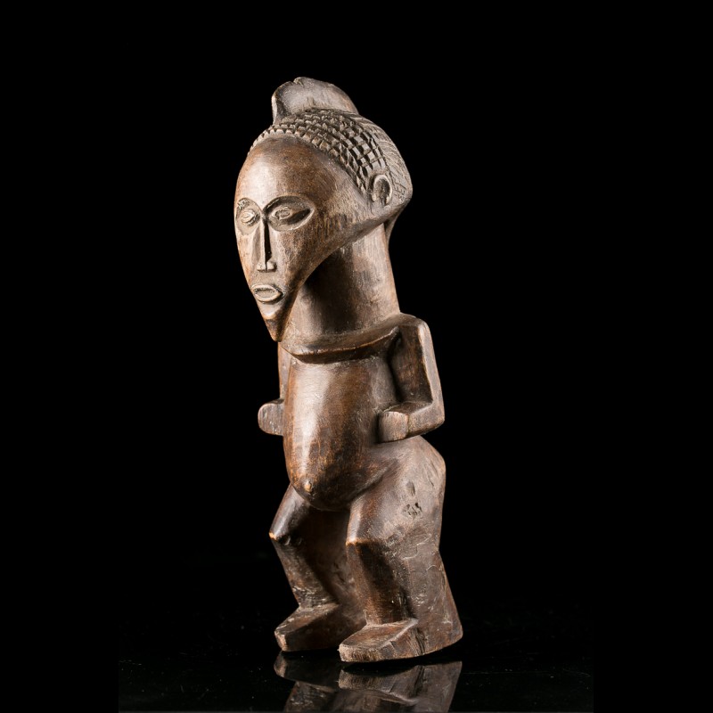 Hungaan or Hungana figure - African art figures from the Congo