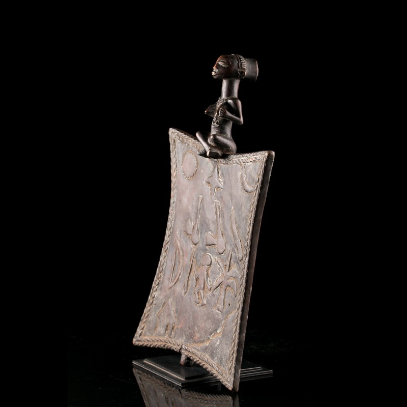 Tablette mémorielle Luba Lukasa - Art africain des Baluba au Congo