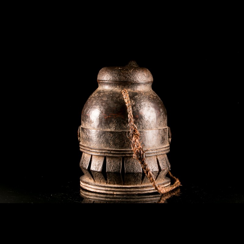 Baule Gbekre Se mouse divination oracle vessel from Ivory Coast