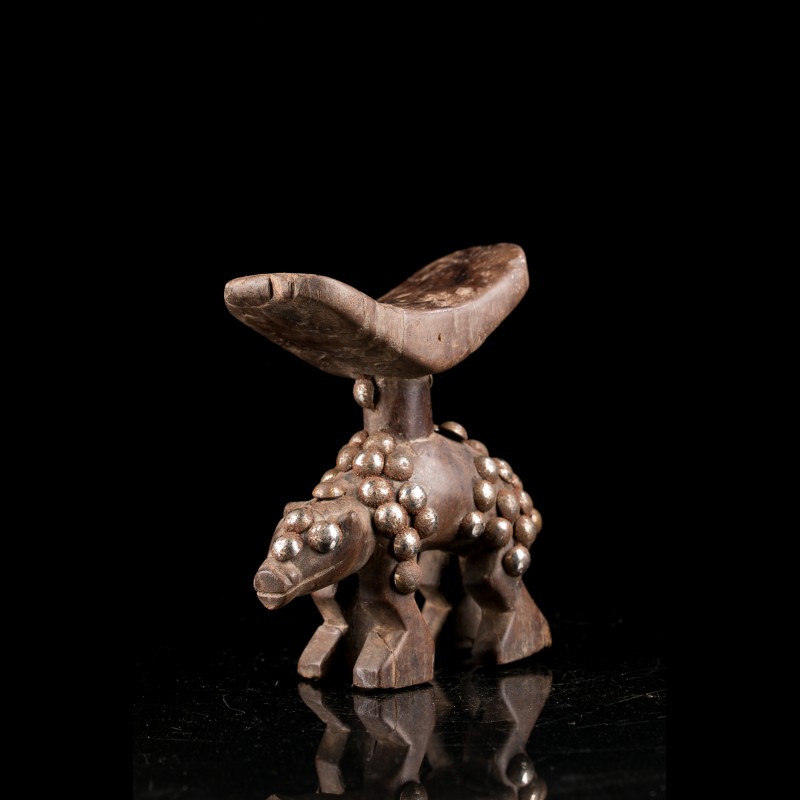 Appuie-nuque Lunda Musamo - Objets d'art africain Chokwe et Luba