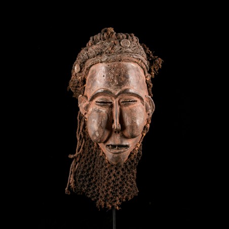 Suku Kakungu mask - African art masks of the Makunda in the Congo