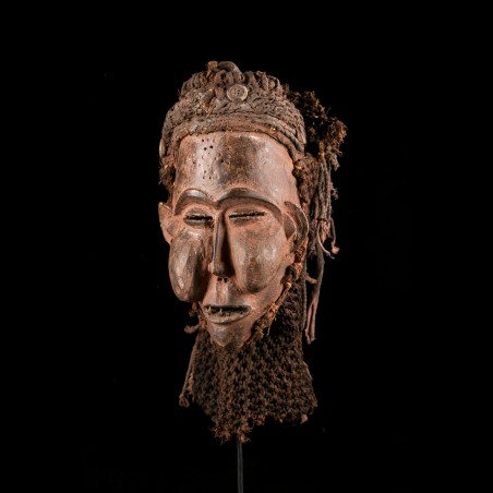 Suku Kakungu mask - African art masks of the Makunda in the Congo