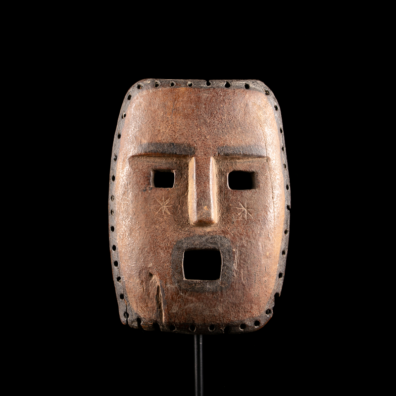 Kumu Ibole mask - African art initiation masks from Congo