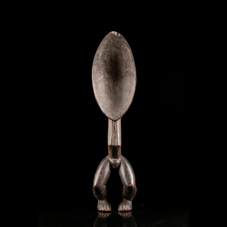 Dan Wakemia spoon - Wunkirmian african art ladle