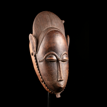 Baoule mask - African art masks from Ivory Coast