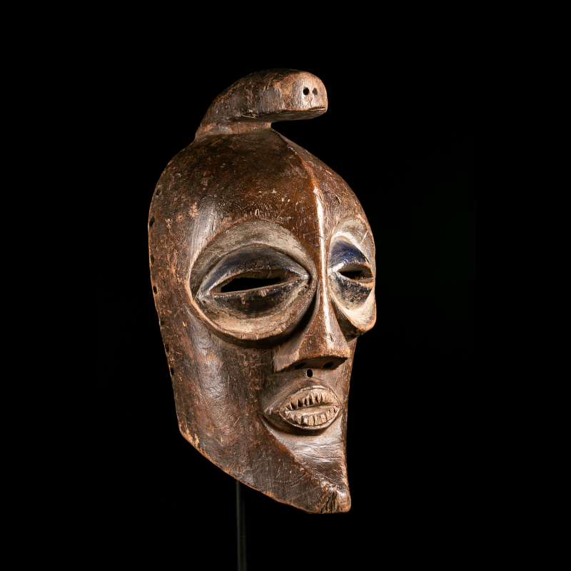 Mbagani mask - Rare african art masks from Congo