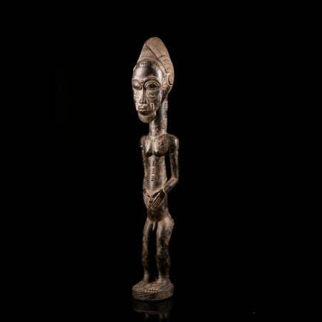 Baule Blolo Bian figure - African figures of the Goli