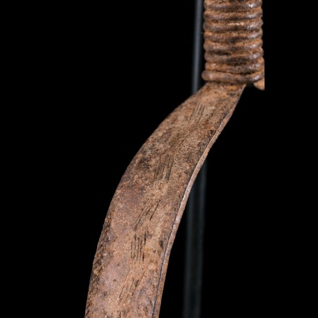 Primitive Iron Currency - Chamba - Nigeria - traditional african art 00304