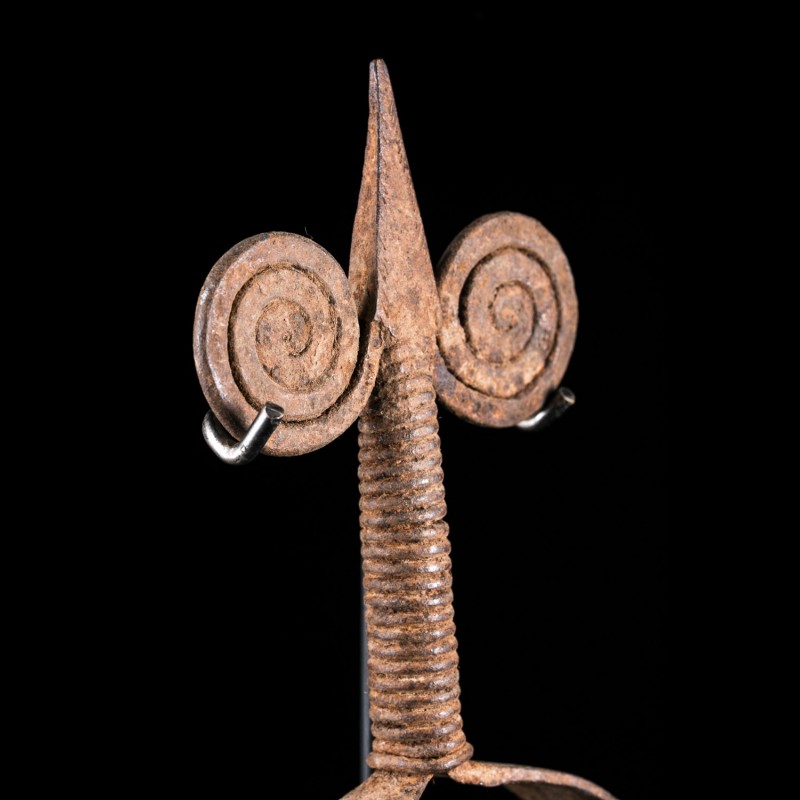 Primitive Iron Currency - Chamba - Nigeria - traditional african art 00304