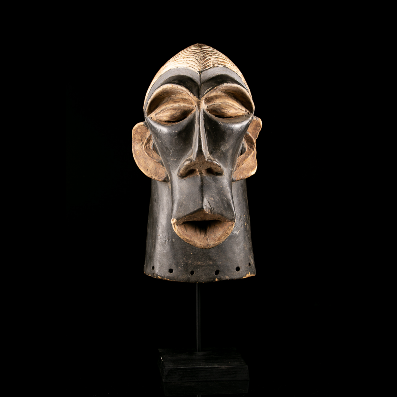Masque Songye simiesque - Masques singes dans l'art africain Basongye