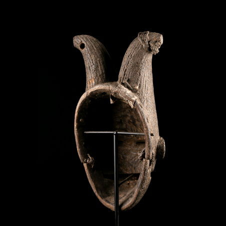 Ogoni Elu mask - African articulated masks - Claude Renard Collection