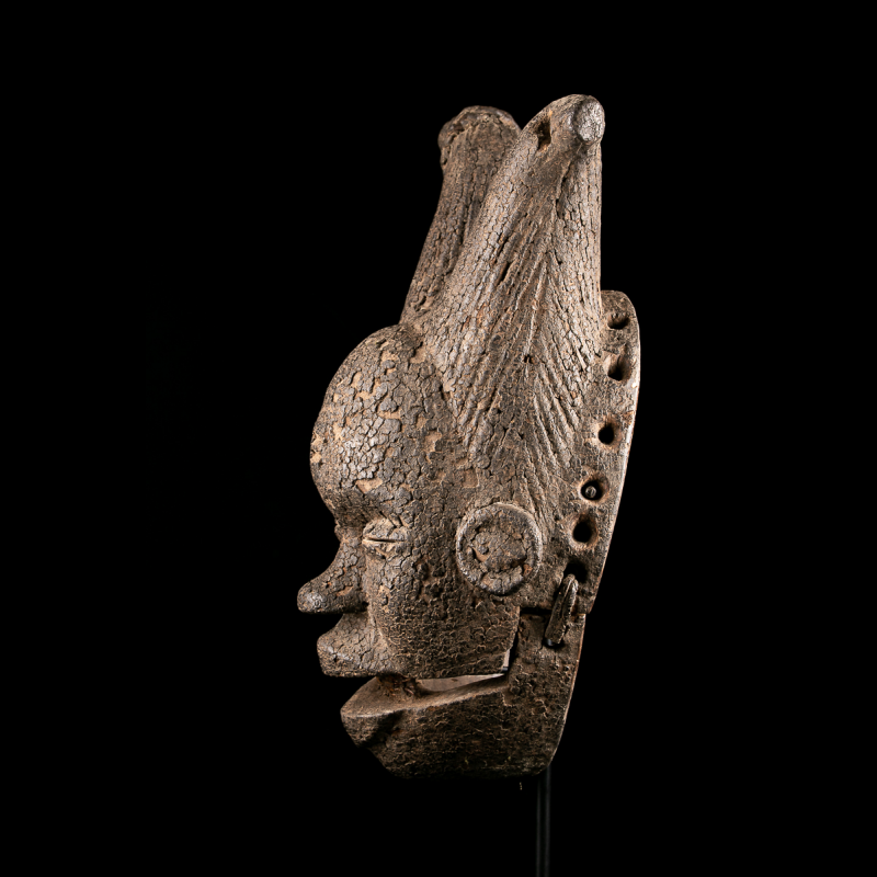 Ogoni Elu mask - African articulated masks - Claude Renard Collection
