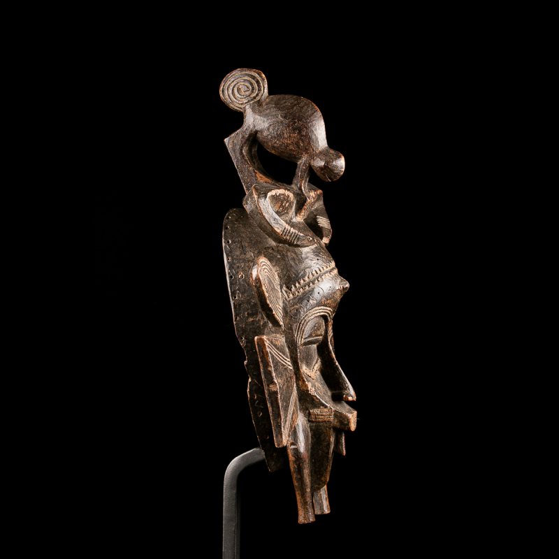 Senufo Kpeliye mask - African masks of the Schmidt tribal art collection