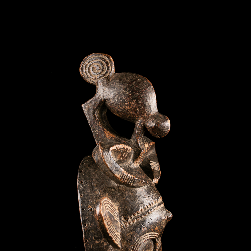 Senufo Kpeliye mask - African masks of the Schmidt tribal art collection
