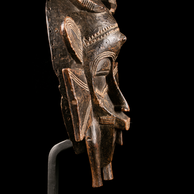Senufo Kpeliye mask - African masks of the Schmidt tribal art collection