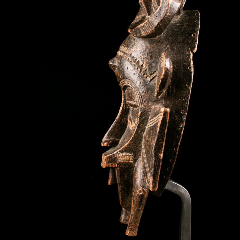 Senufo Kpeliye mask - African masks of the Schmidt tribal art collection
