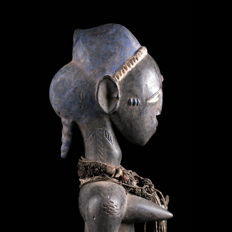 Female figure - Baule - Ivory Coast - traditional african art 00306